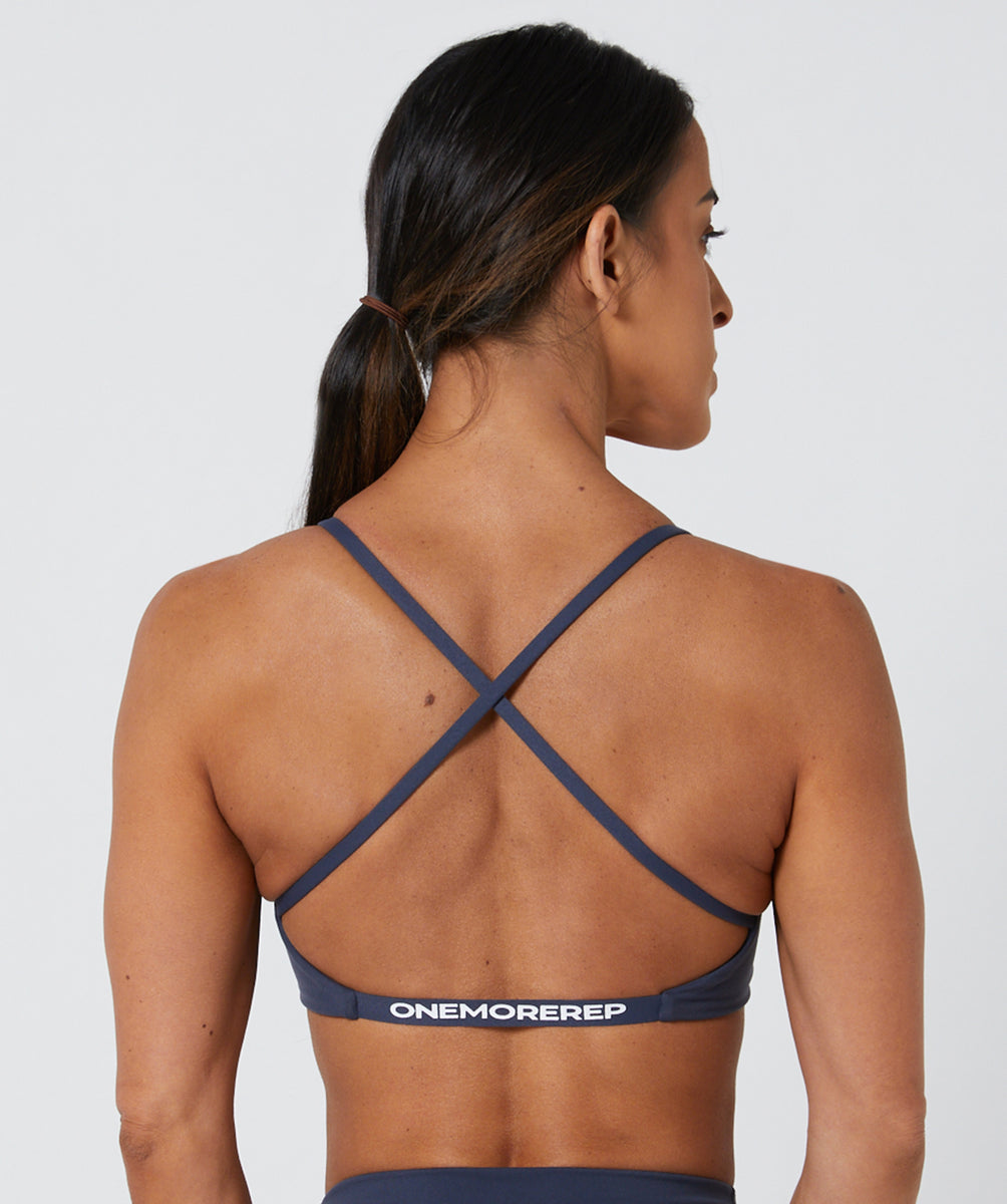 Infinity Bralette Slate – OneMoreRep