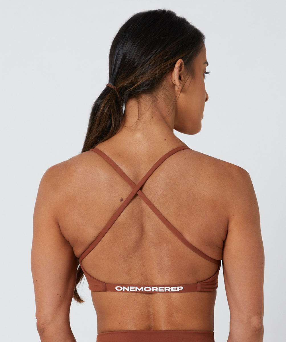 Infinity Bralette Caramel – OneMoreRep