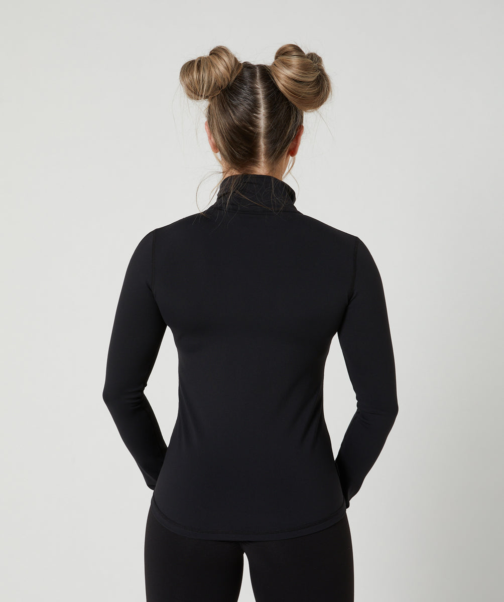 Performance Zip Jacket Black – OneMoreRep