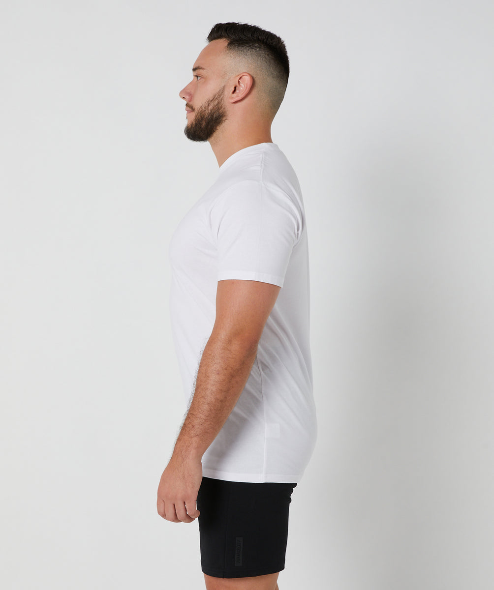 Apex Tee White – OneMoreRep