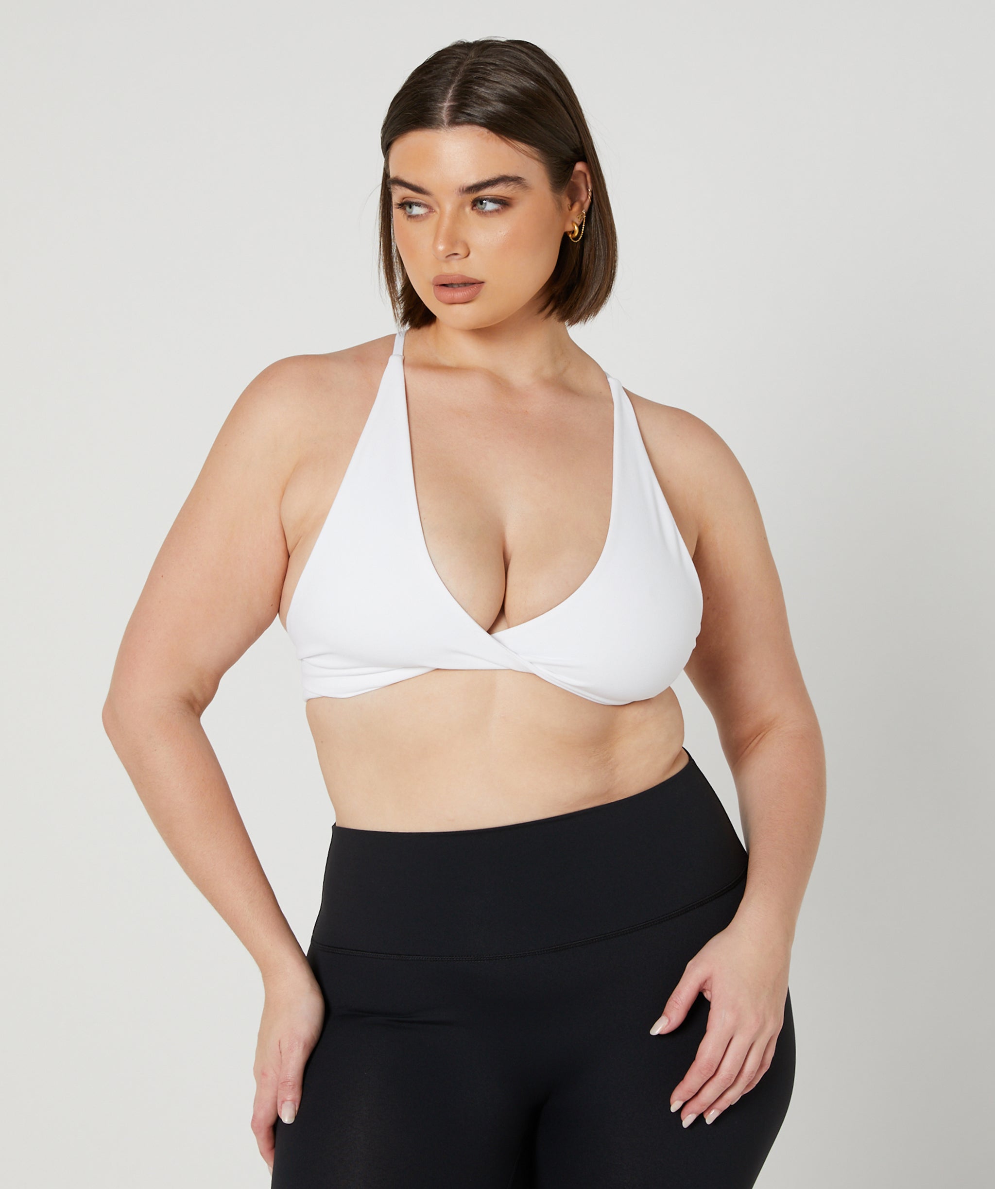 Infinity Bralette White – OneMoreRep